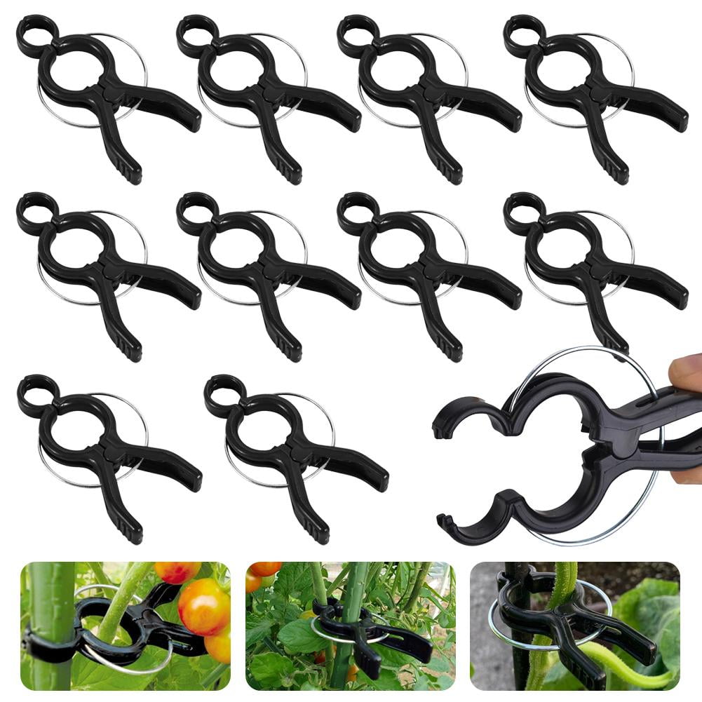 LEARNEV Plastic Tomato Clip Reusable,Seedlings Plants Support Tools ...