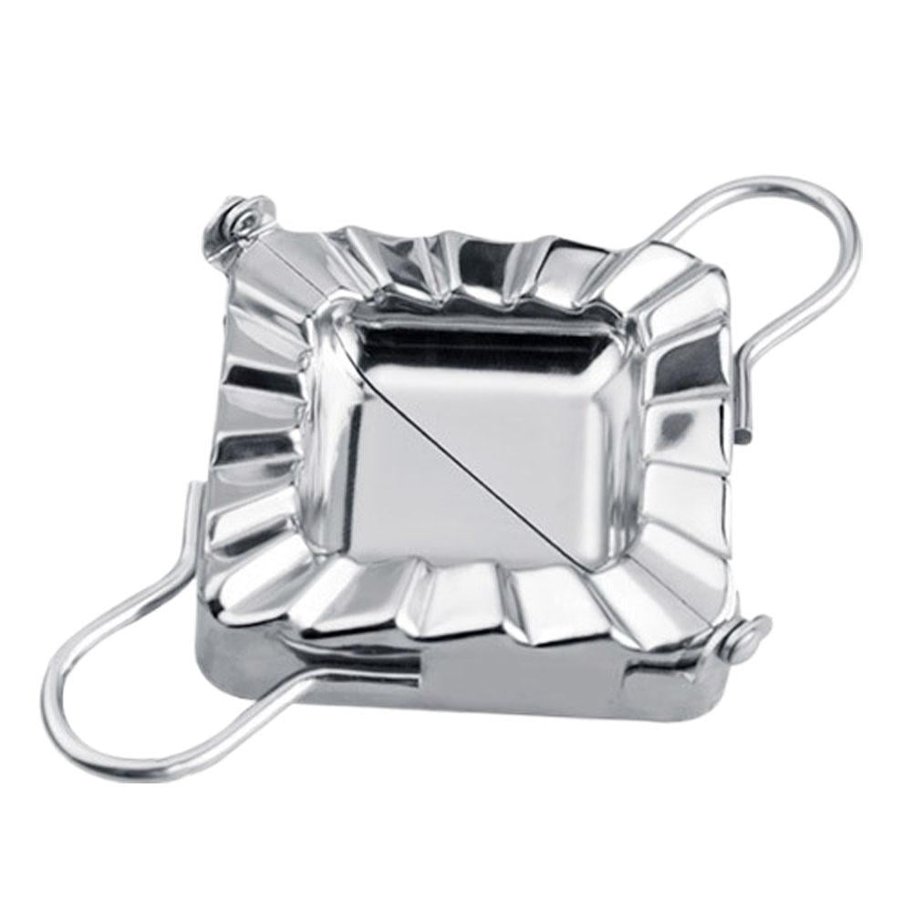 LEARNEV Stainless Steel Dumpling Making Tool Square and Heart Shaped ...