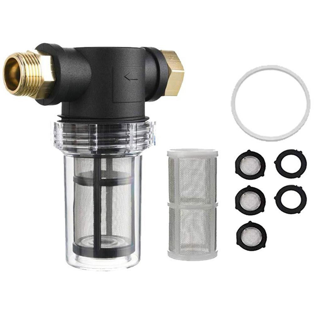 LEARNEVE ﻿ Garden Hose Filter 3/4 Inch, Water Hose Filter for Pressure ...