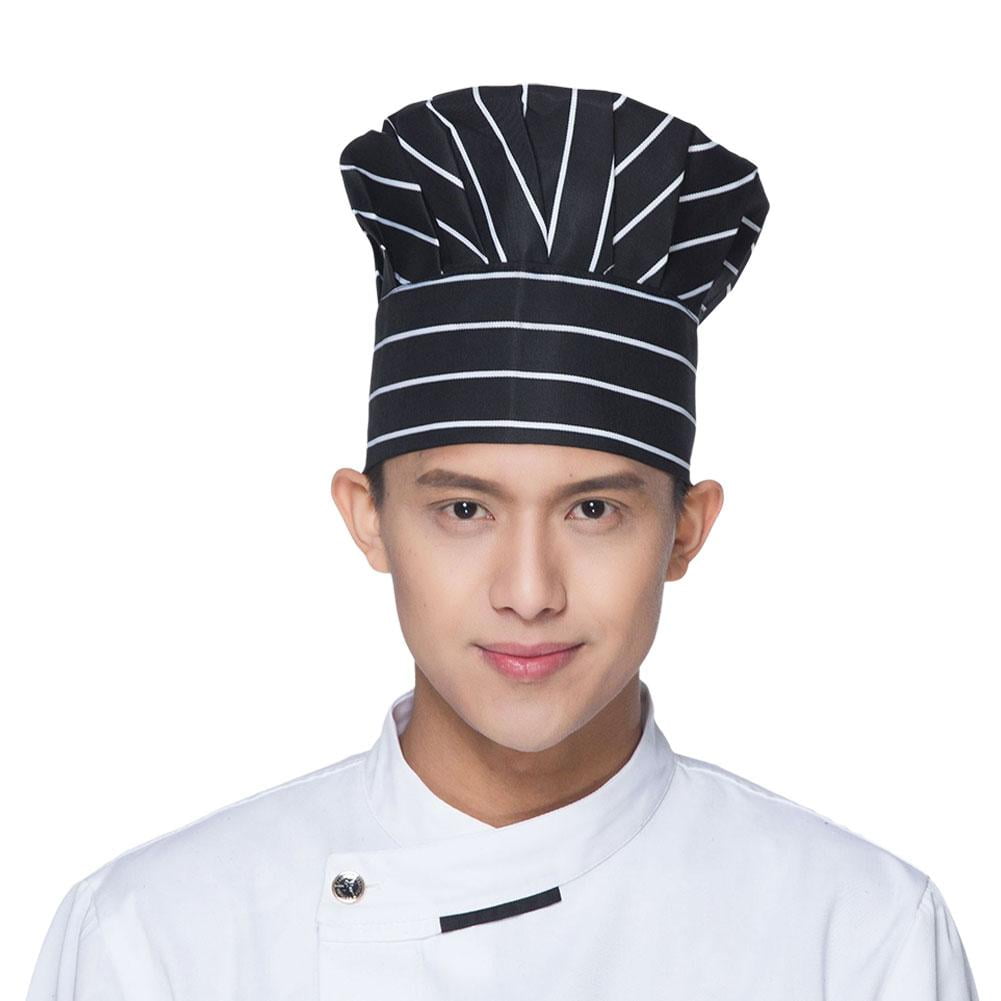 LEARNEVER Adjustable Professional Chefs Catering Hat Men Women Cap Cook ...