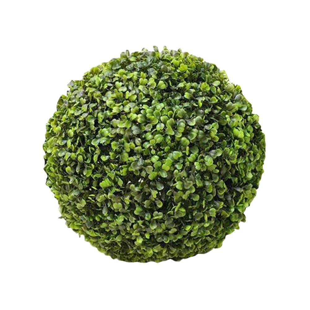 LEARNEVER Artificial Plant Ball Topiary Tree Boxwood Home Outdoor ...