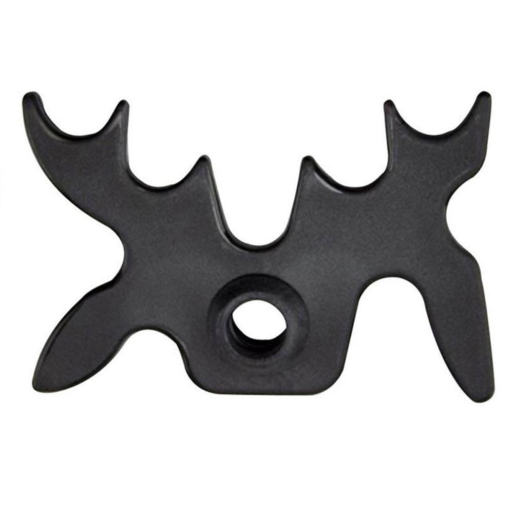 LEARNEVER Billiards Cue Rack Bridge Head Cross Antlers Rod Holders ...