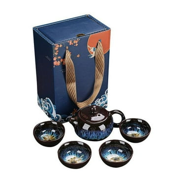 Disney Beauty and the Beast Mrs. Potts Teapot Set With 2 Chip Cups and ...