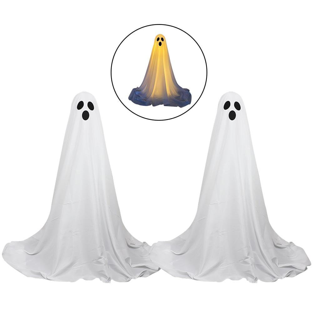 LEARNEVER Patio Standing Halloween Ghost Decorations Courtyards Garden ...