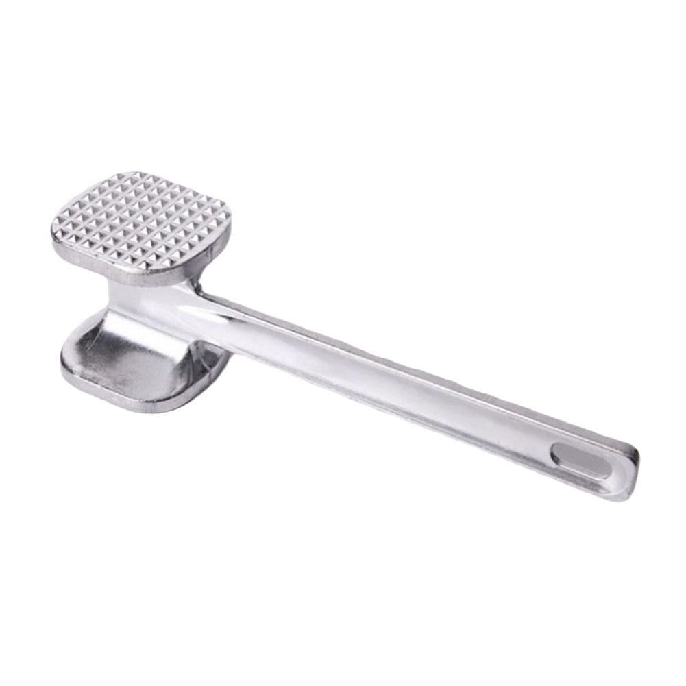 LEARNEVER Steak Mallet Meat Tenderizer Hammer Dual-Sided Heavy Duty ...
