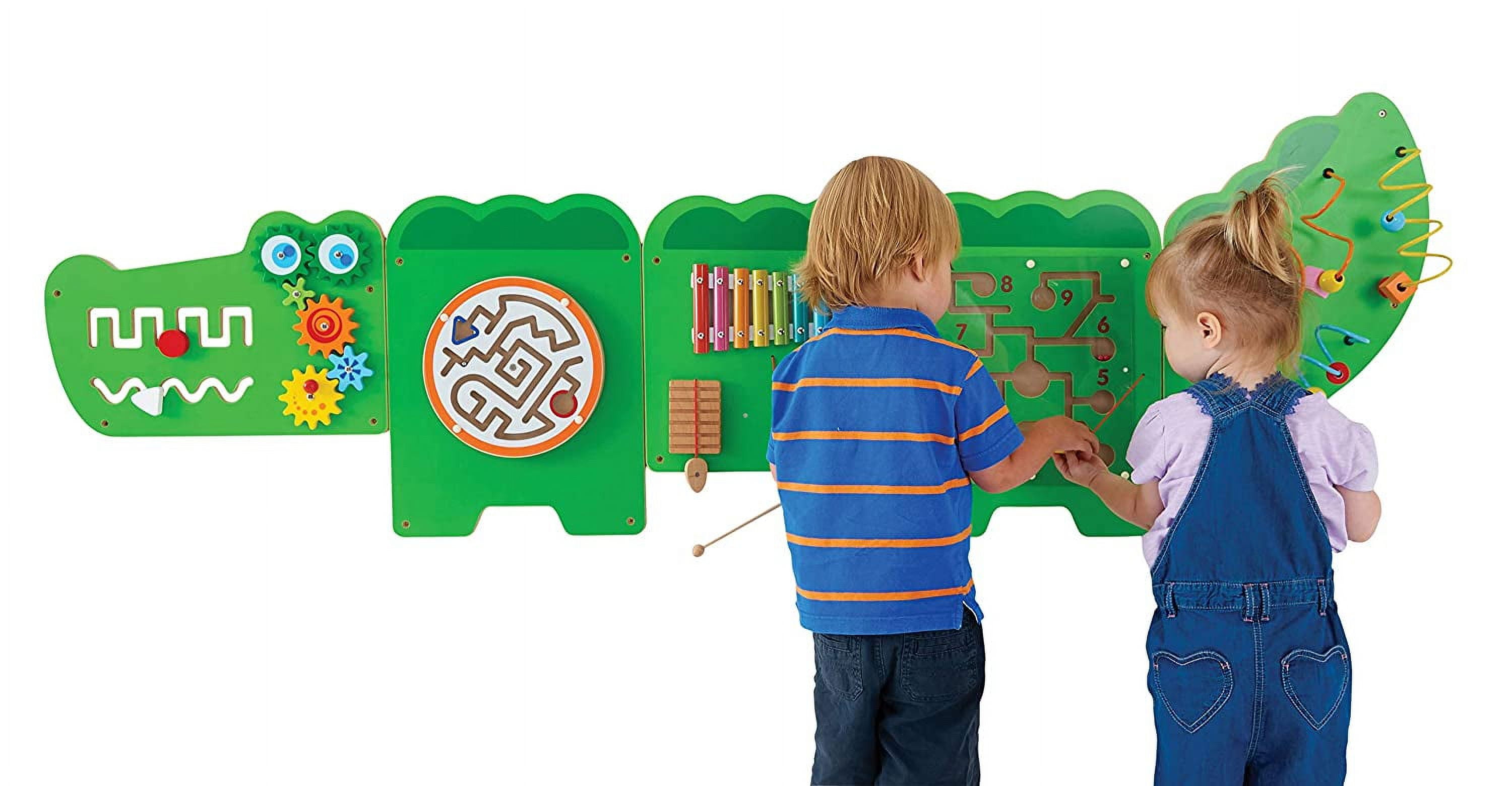 LEARNING ADVANTAGE Crocodile Activity Wall Panels - 18M+ Home Learning ...