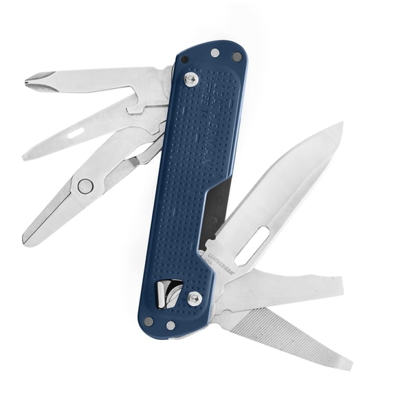 LEATHERMAN, T4 Multitool EDC Knife, Magnetic-Locking, One Hand ...