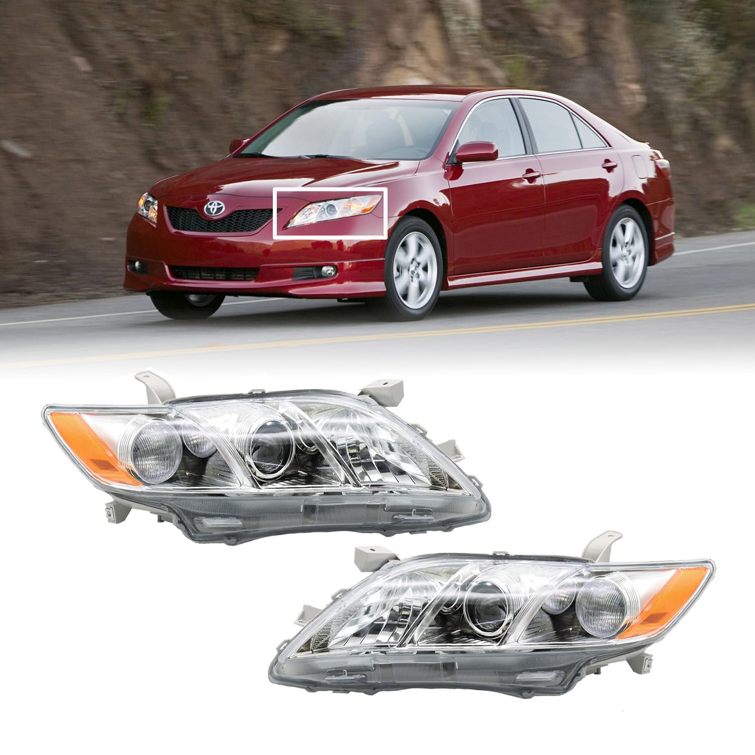 Toyota Camry 2007 Headlights