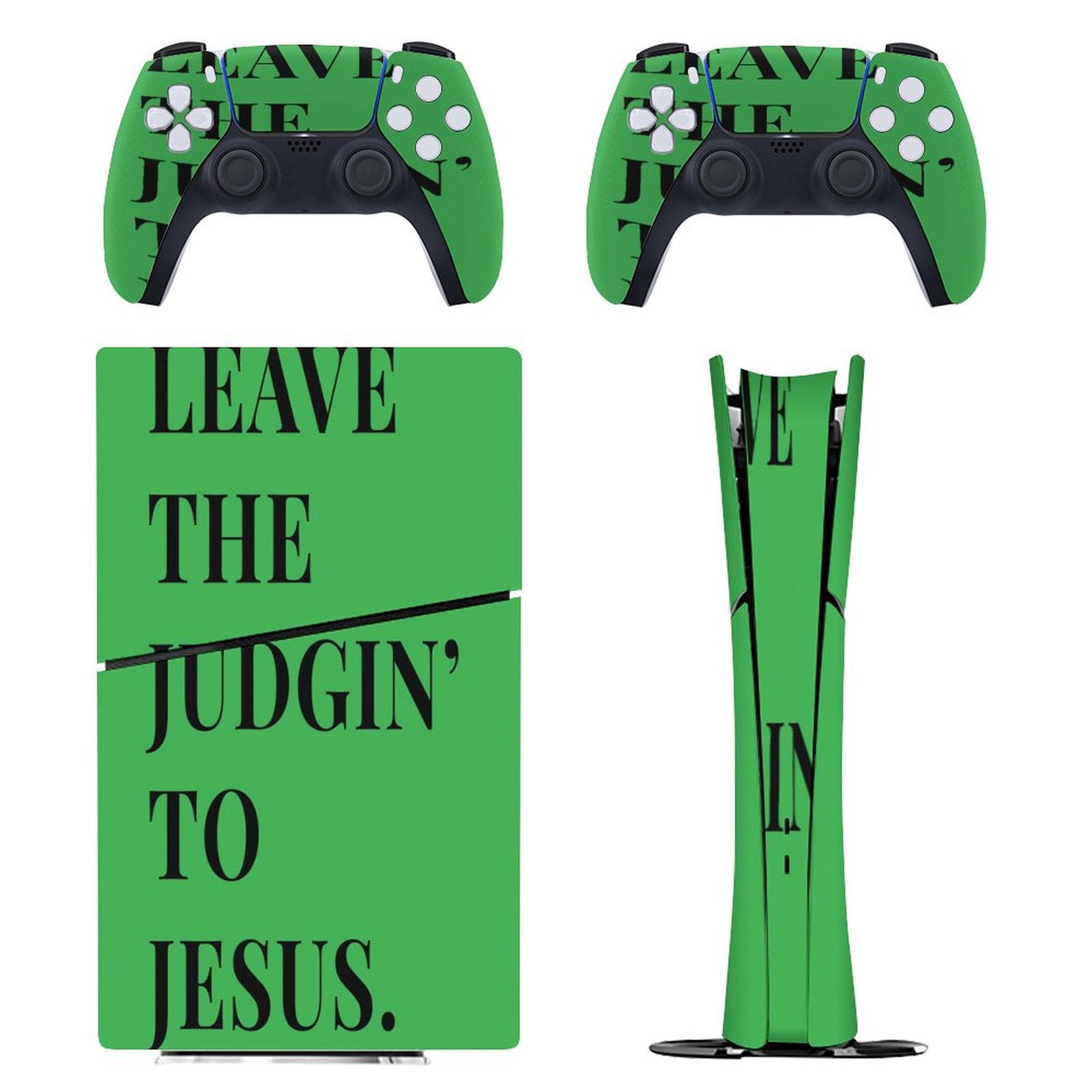 LEAVE THE JUDGIN’ TO JESUS PS5/PS5 Slim Digital Disc Skin Sticker For ...