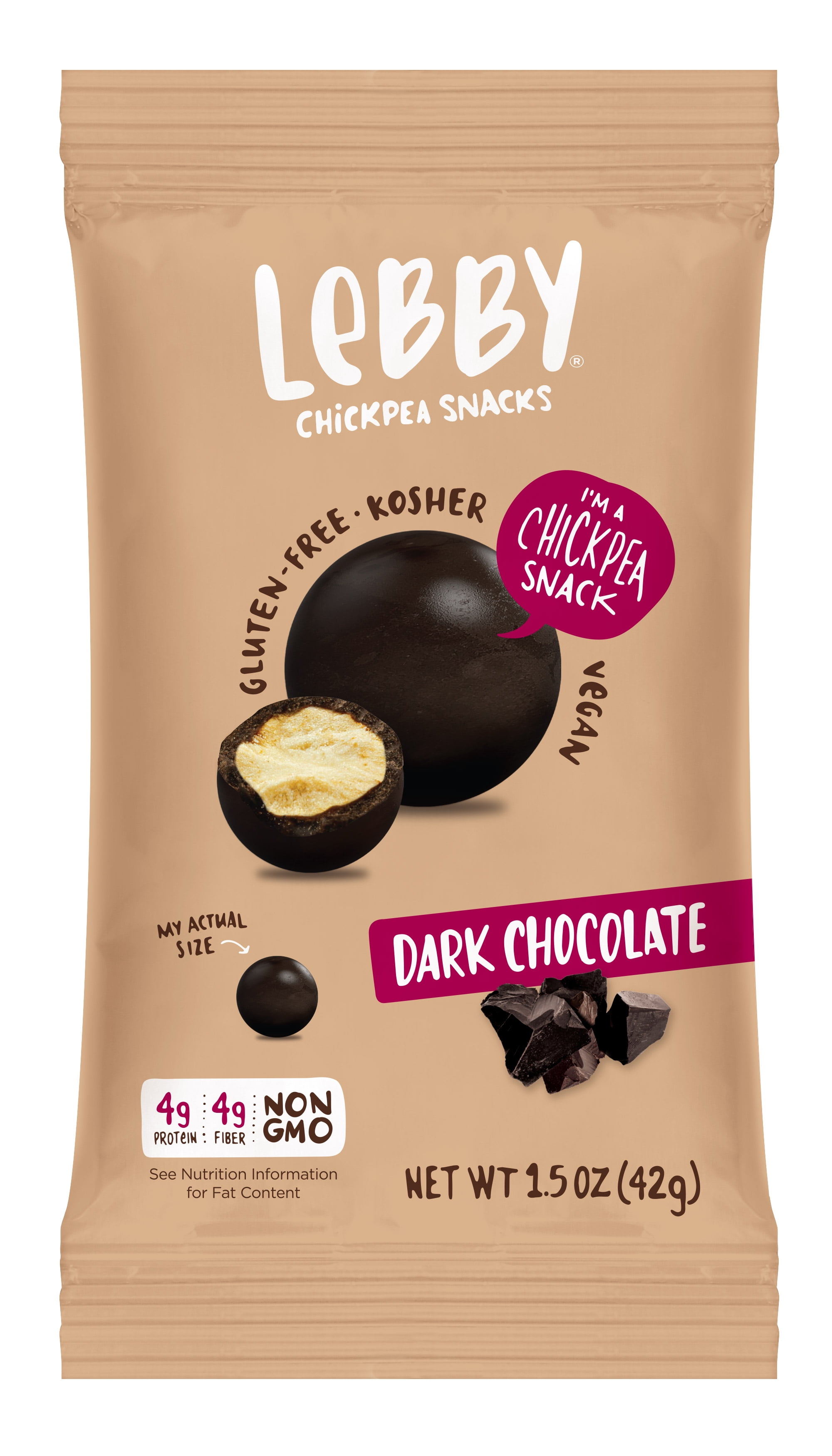 LEBBY Healthy Chocolate Snacks. Gluten Free Vegan Chocolate Candy With ...
