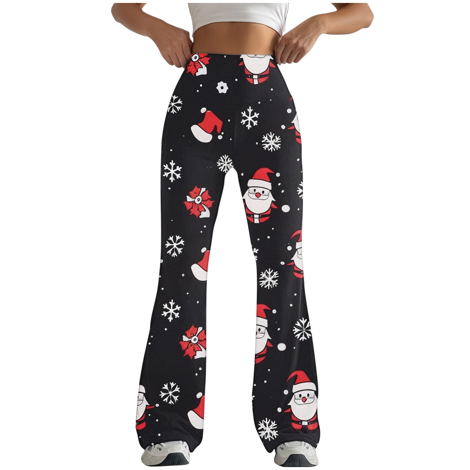 LEBONYARD Womens Wide Leg Palazzo Pants High Waisted,Women Tight ...