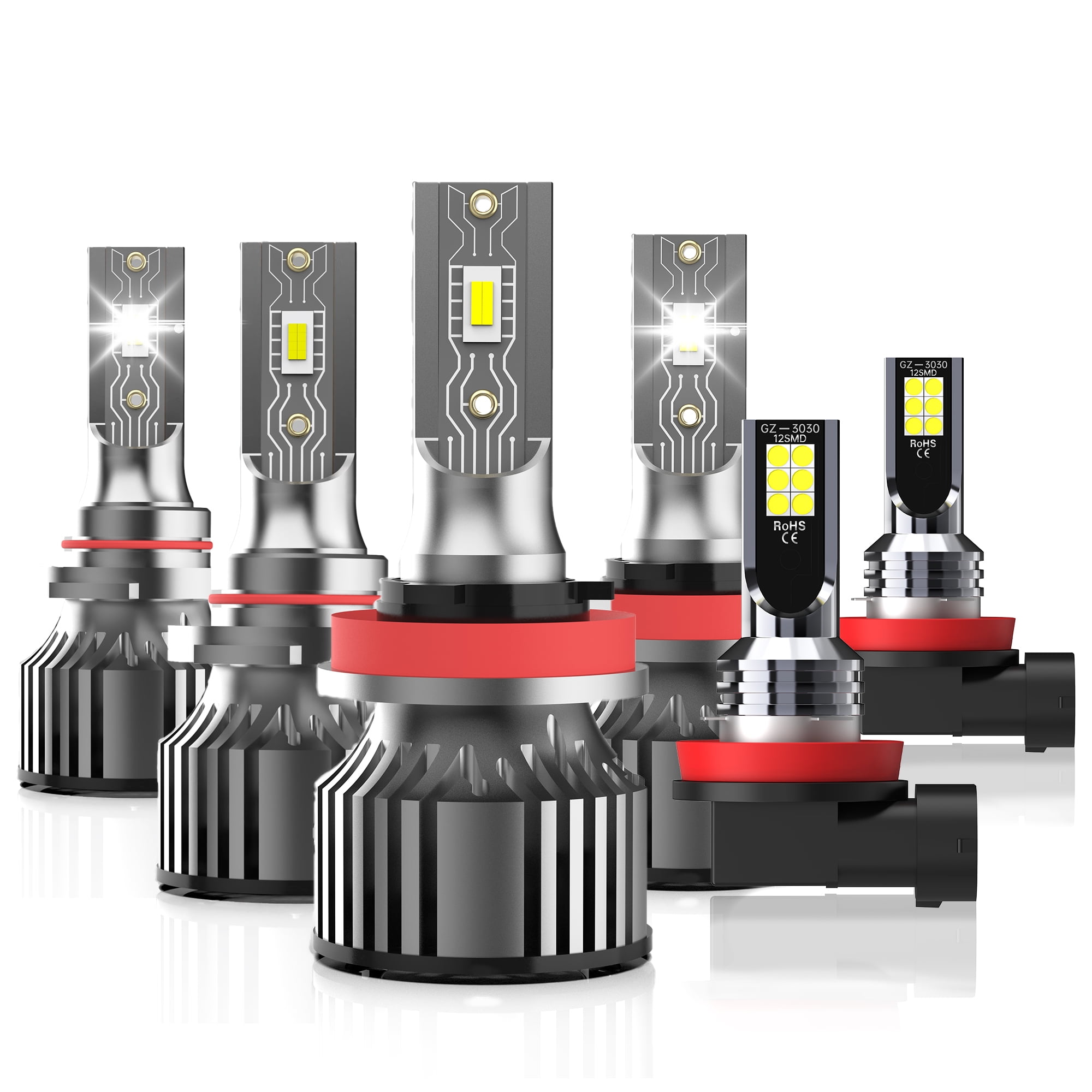 LECCIBUB LED Headlight Bulbs Compatible With GMC Terrain 2010-2018 ...