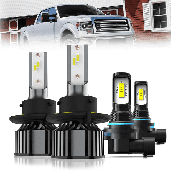 H13 LED Headlight Bulbs in LED Headlight Bulbs - Walmart.com