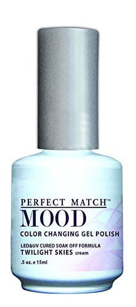 LECHAT Perfect Match Mood Gel Polish, Twilight Skies, 0.500 Ounce ...