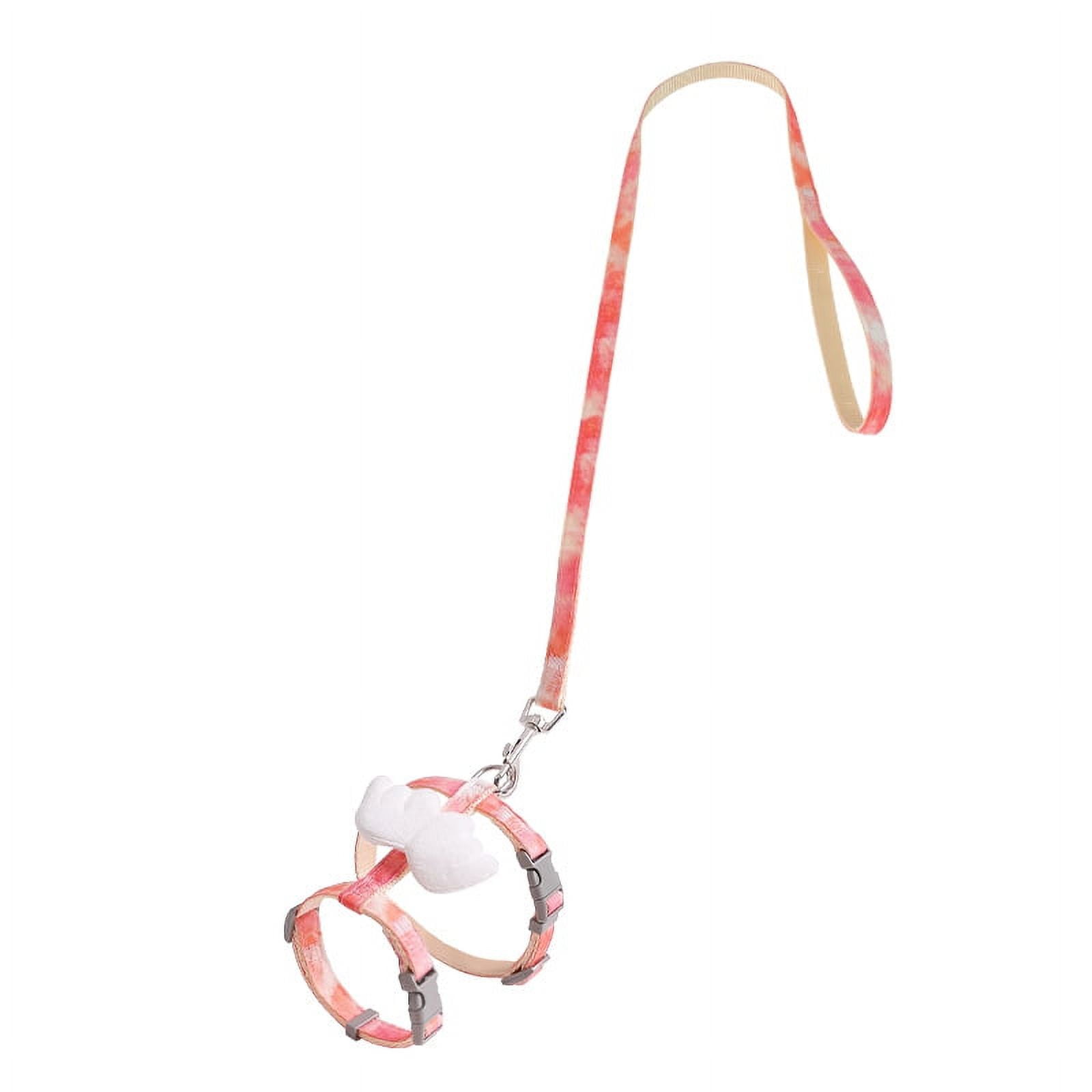 LECHONG Soft Cat Harness and Leash Set for Walking, Adjustable Escape ...