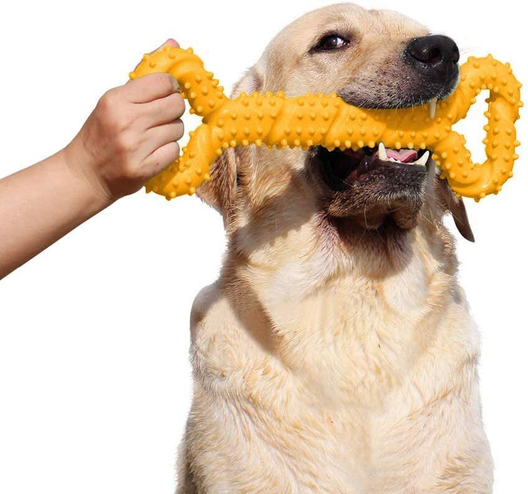 LECHONG Durable Dog Chew Toys 13 Inch Bone Shape Extra Large Dog Toys ...