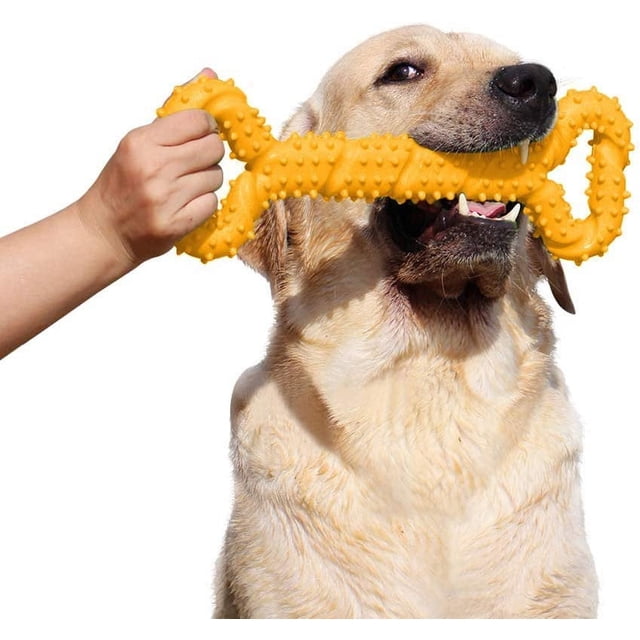 LECHONG Durable Dog Chew Toys 13 Inch Bone Shape Extra Large Dog Toys ...