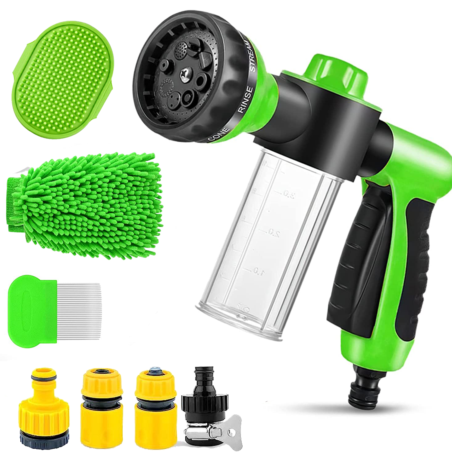 Dexsa 8oz Glass Soap Dispenser - 'Wash Hands & Say Prayers' Reminder ...