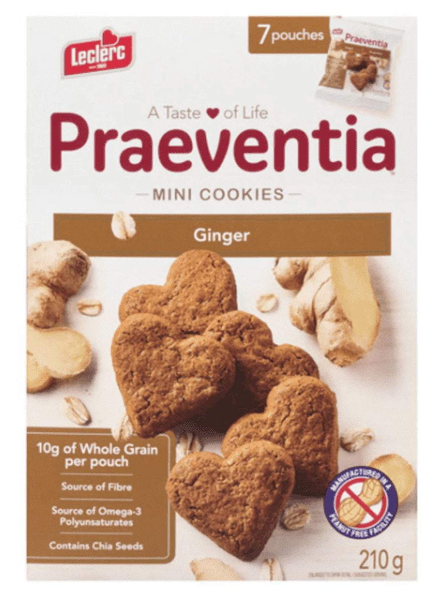 LECLERC PRAEVENTIA GALLETAS JENGIBRE 210 g - Walmart.com