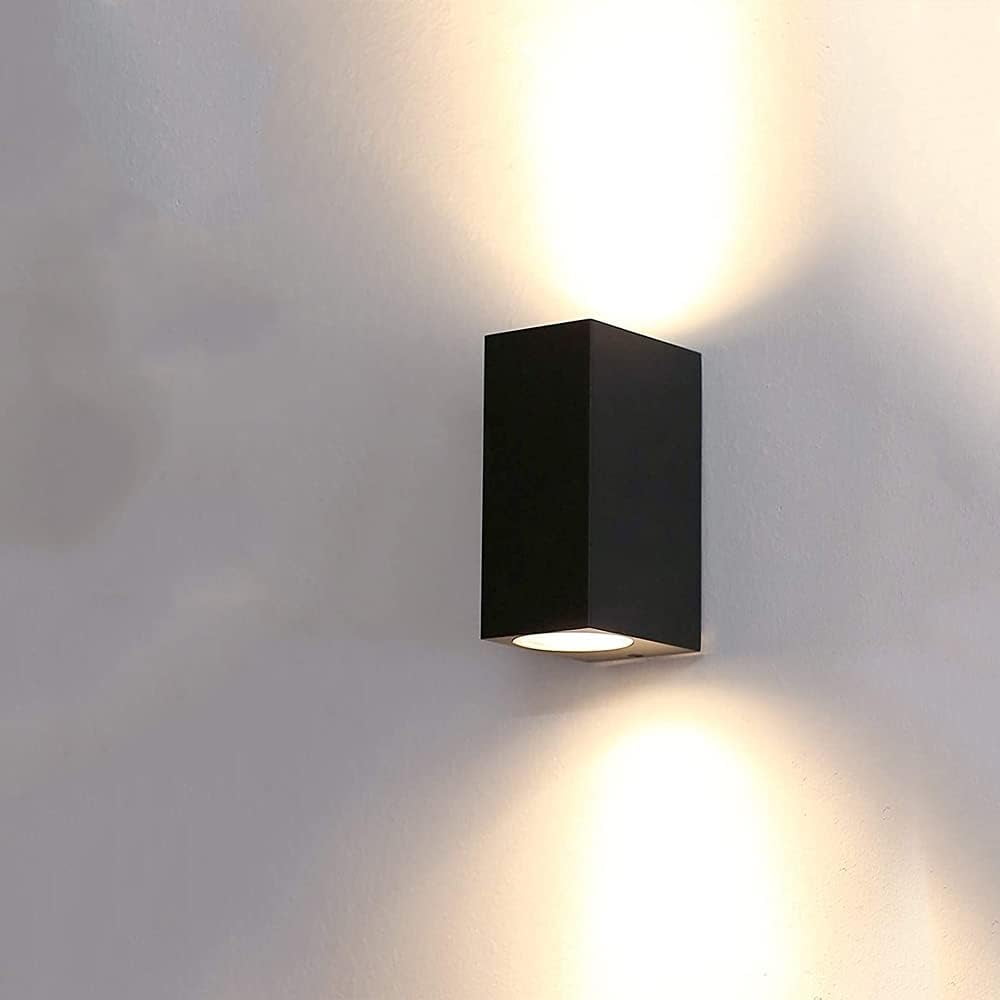 LED 10W IP44 Waterproof Indoor/Outdoor Metal Wall Light Aluminum Art ...