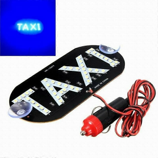 LED 12V Super Bright Auto Vehicles Windscreen Car Taxi Board Light Cab ...