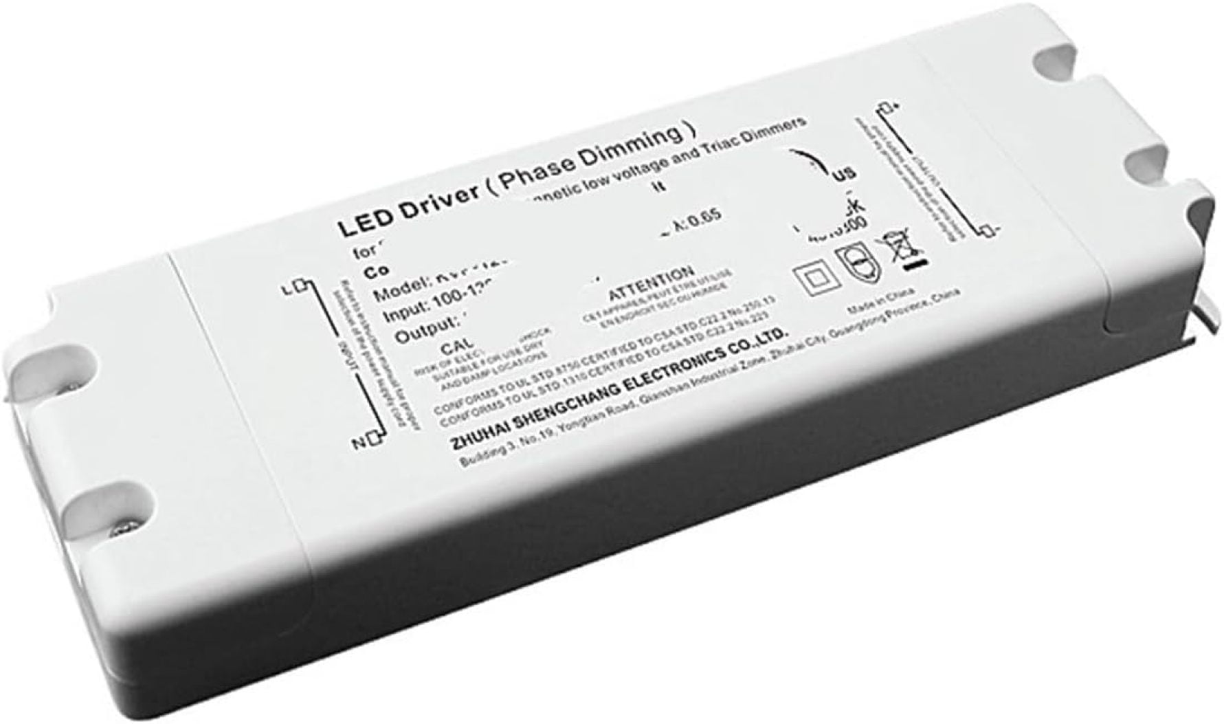 LED 12V25W 24V25W Dimmable Magnetic LED Driver Triac Dimmable Power Supply ETL List SCR Dimmable ...