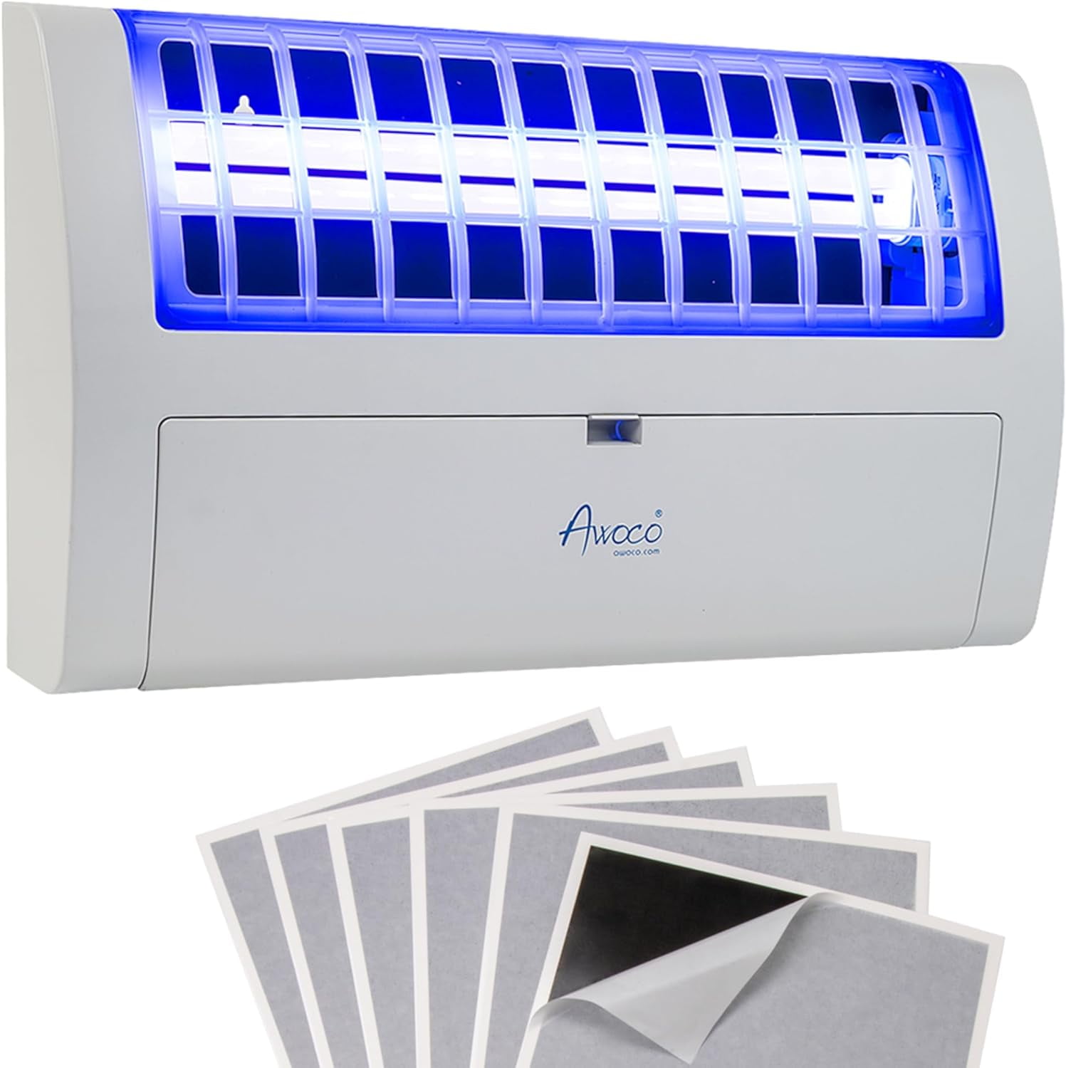 LED 13W 100V-240V Wall Mount Sticky Fly Trap Lamp for Capturing Flies ...