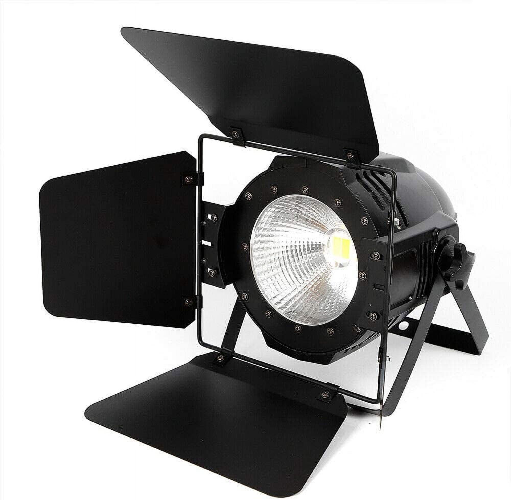 LED 200W COB Stage Lights with Barn Doors, Par Light Warm White & Cool ...
