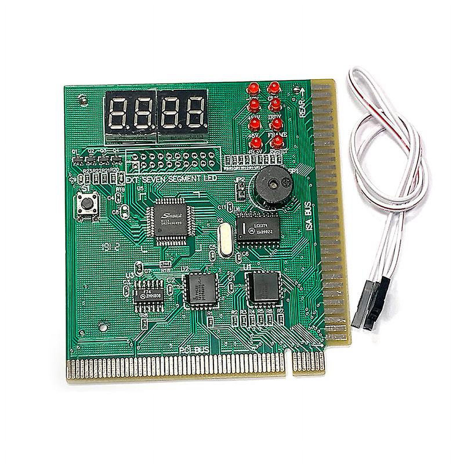 LED 4 Digit Analysis Diagnostic Tester POST Card PCI 4 PC Analyzer ...