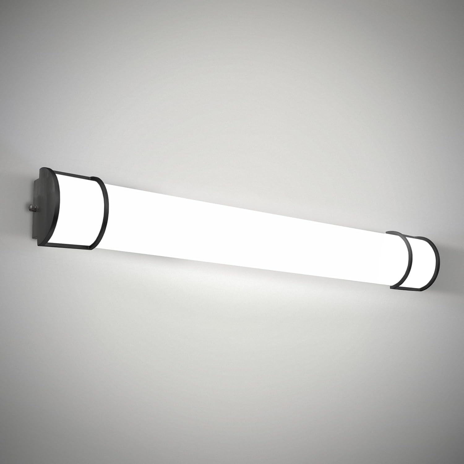 LED 48 Inch Flush Mount Vanity Lighting Fixture | 35W 3200LM 3000K ...