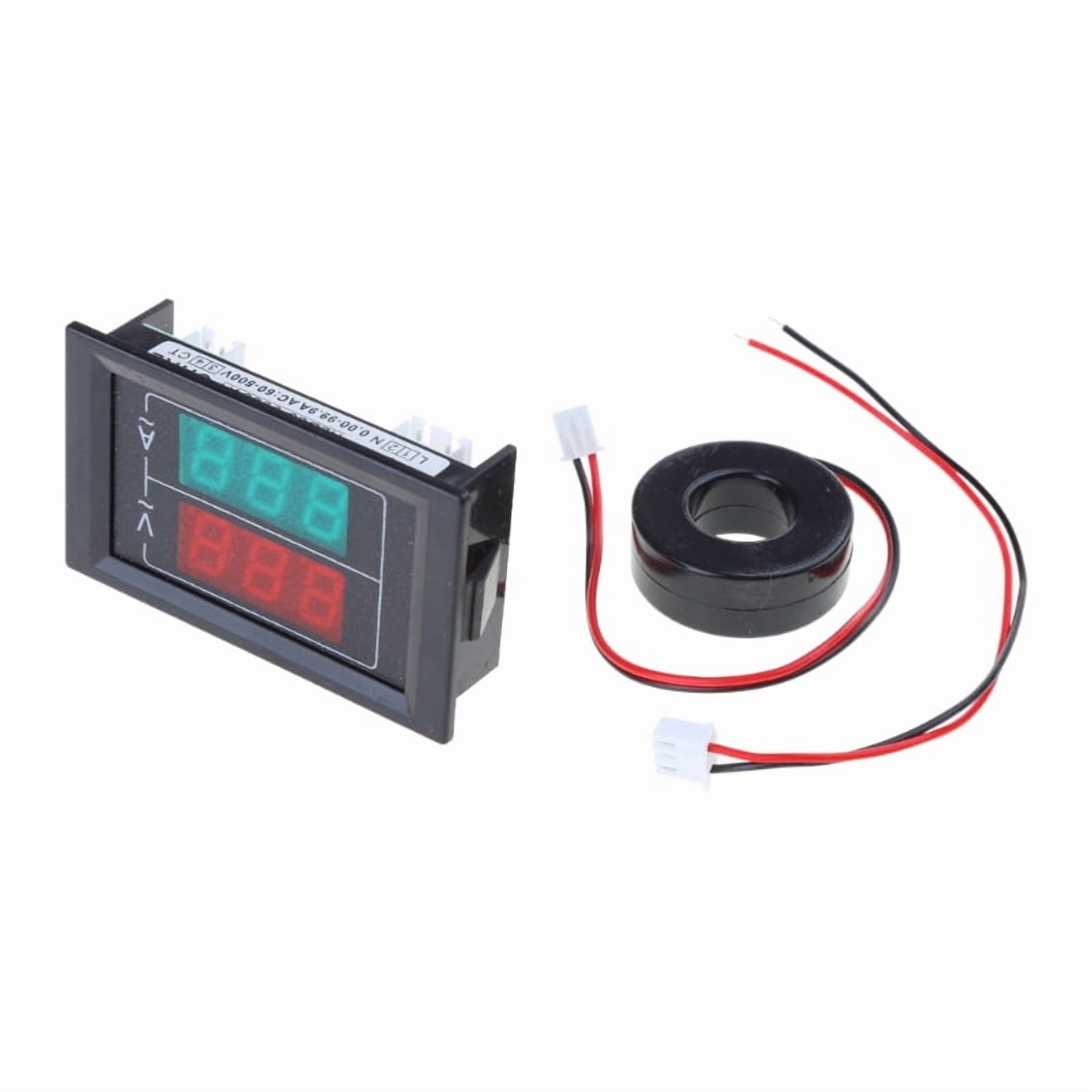 LED 500V 100A Digital Voltmeter Ammeter 2in1 Multimeter Voltage ...