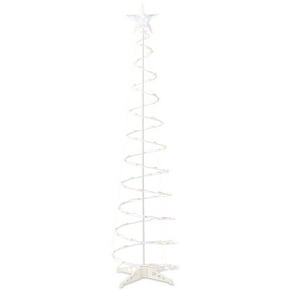 Spiral Rope Light Tree