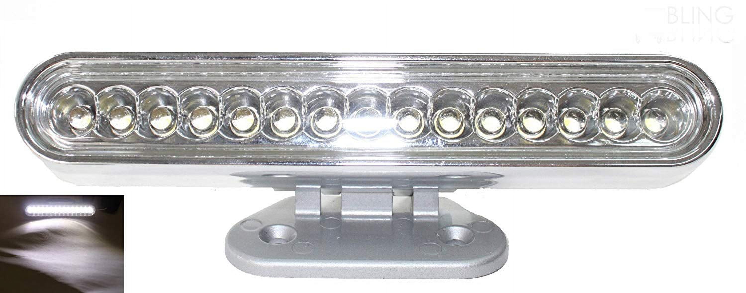 LED Accent Light Bar Adjustable White DRL Daytime Running Driving ...