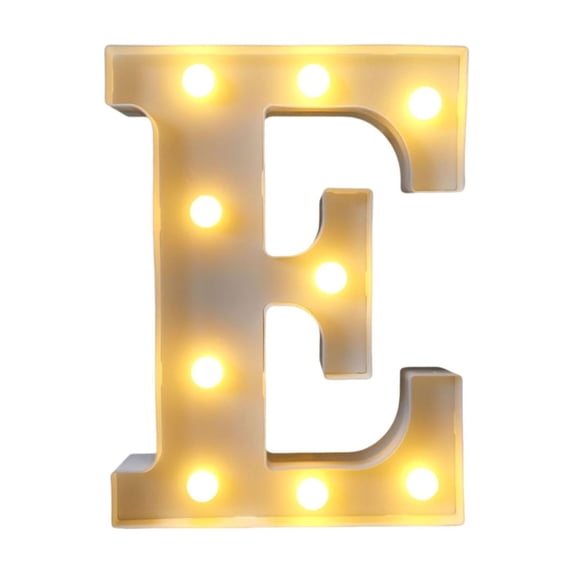 LED Alphabet Letter Lights for Parties, KT Board Digital Scene ...