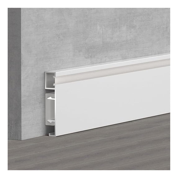 LED Aluminium Baseboard Molding Trim Samples Length 200mm (7.87ft ...