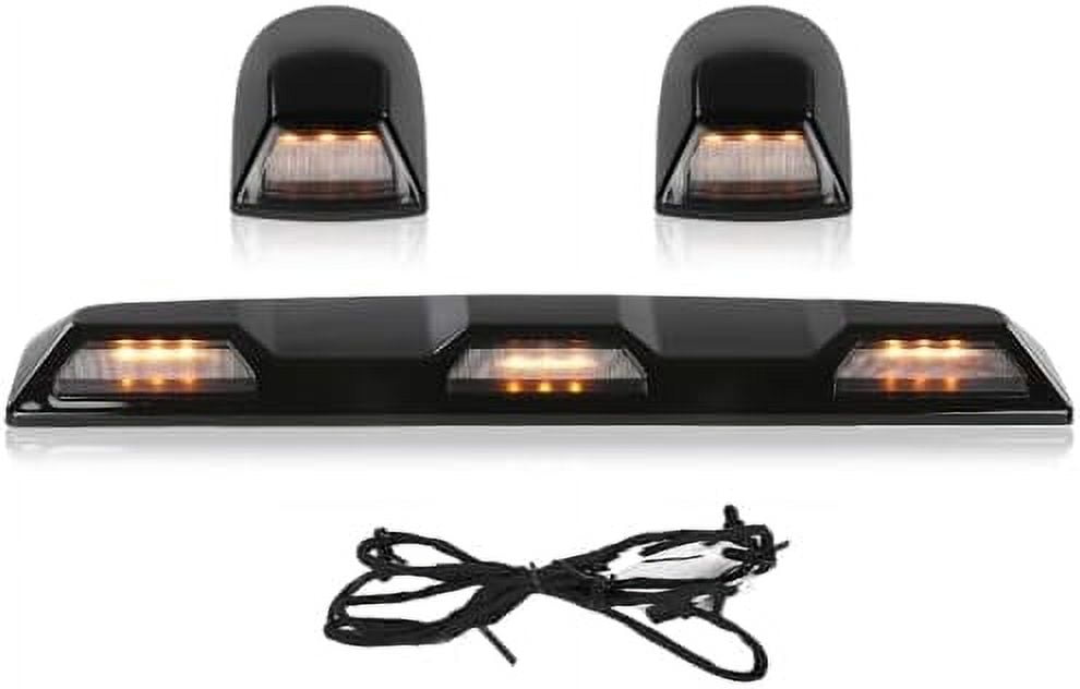 LED Amber Roof Marker Clearance Light Lamp Kit Compatible with Chevy ...