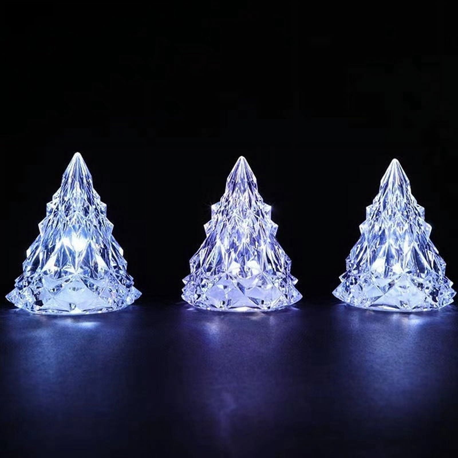LED Ambiance Lights Flameless Crystal Mini Light for Living Room Home ...