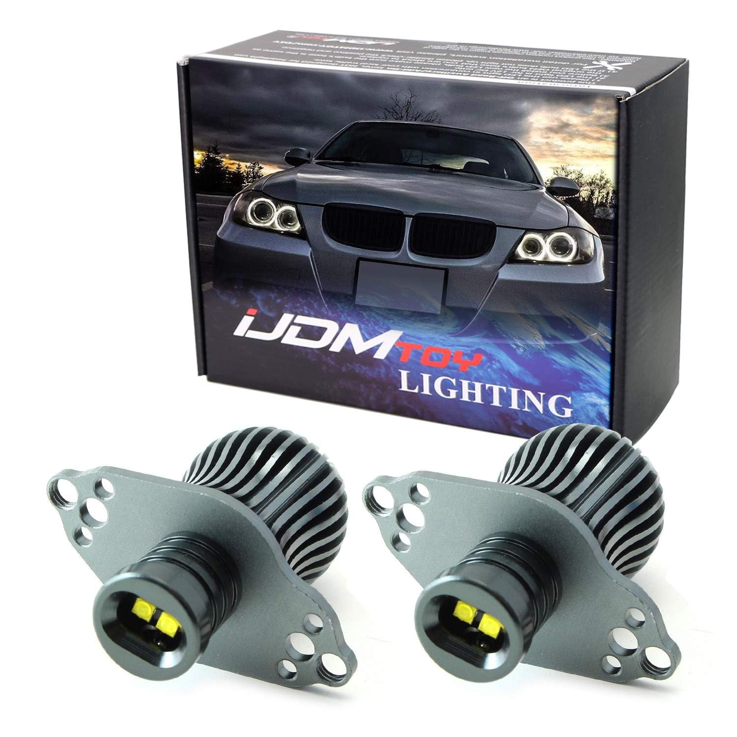 LED Angel Eye Marker Bulbs For 2006-08 BMW E90 3 Series Xenon Trim ...