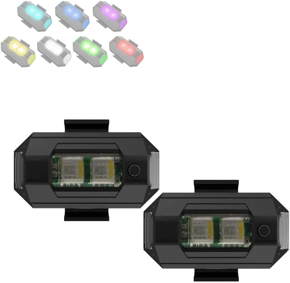 LED Anti-Collision Lights for Car, LED Lights Interior Wireless, Strobe ...