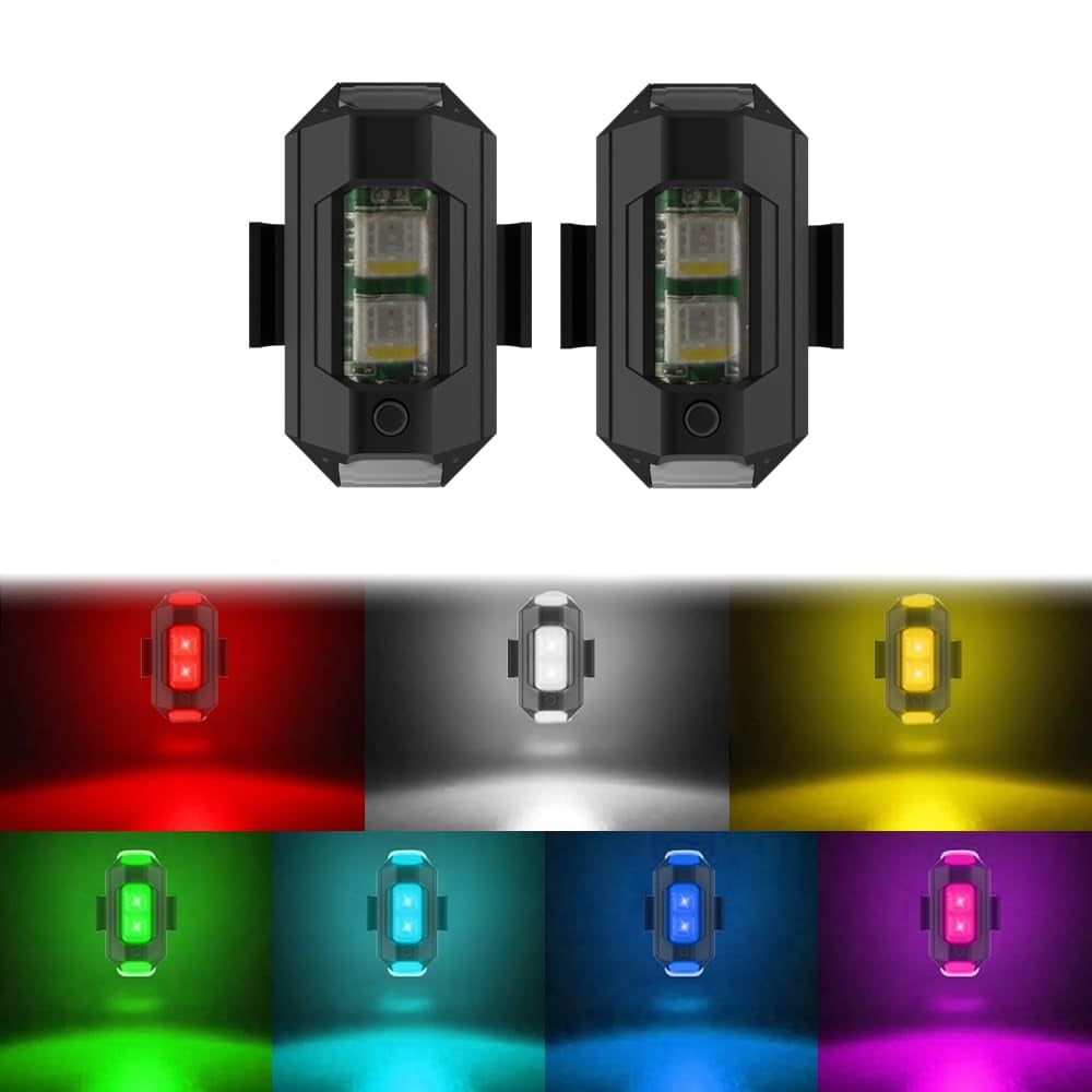 LED Anti-collision Lights, 2024 New USB Charing Waterproof Anti ...