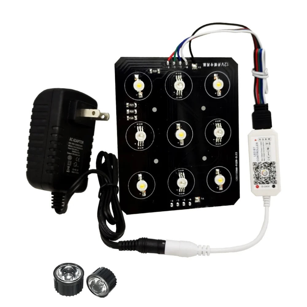 LED Aquarium Lights PCB Replace All Kits, RGB+Full Specturm 20-100W ...