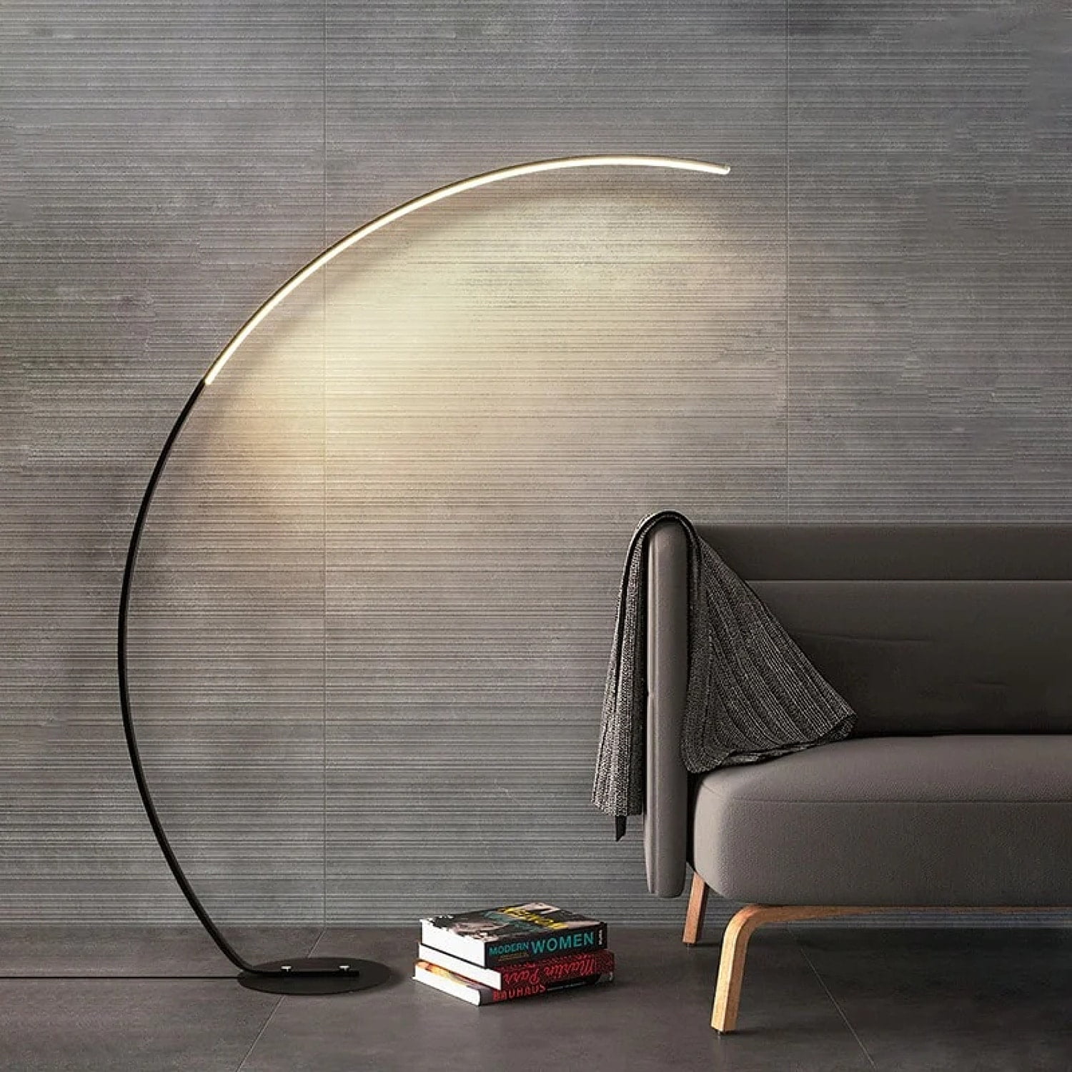 LED Arc Floor Lamp 69" LED Arched Floor Lamp - Walmart.com