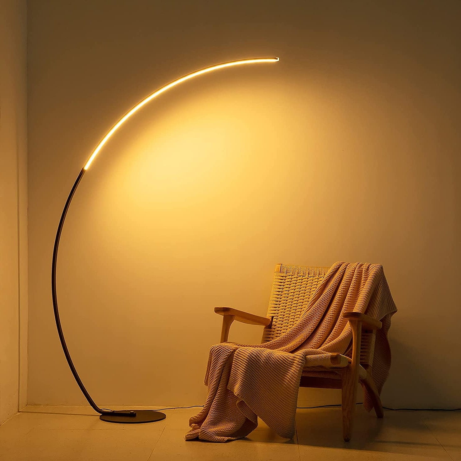 LED Arc Floor Lamp 69" LED Arched Floor Lamp - Walmart.com