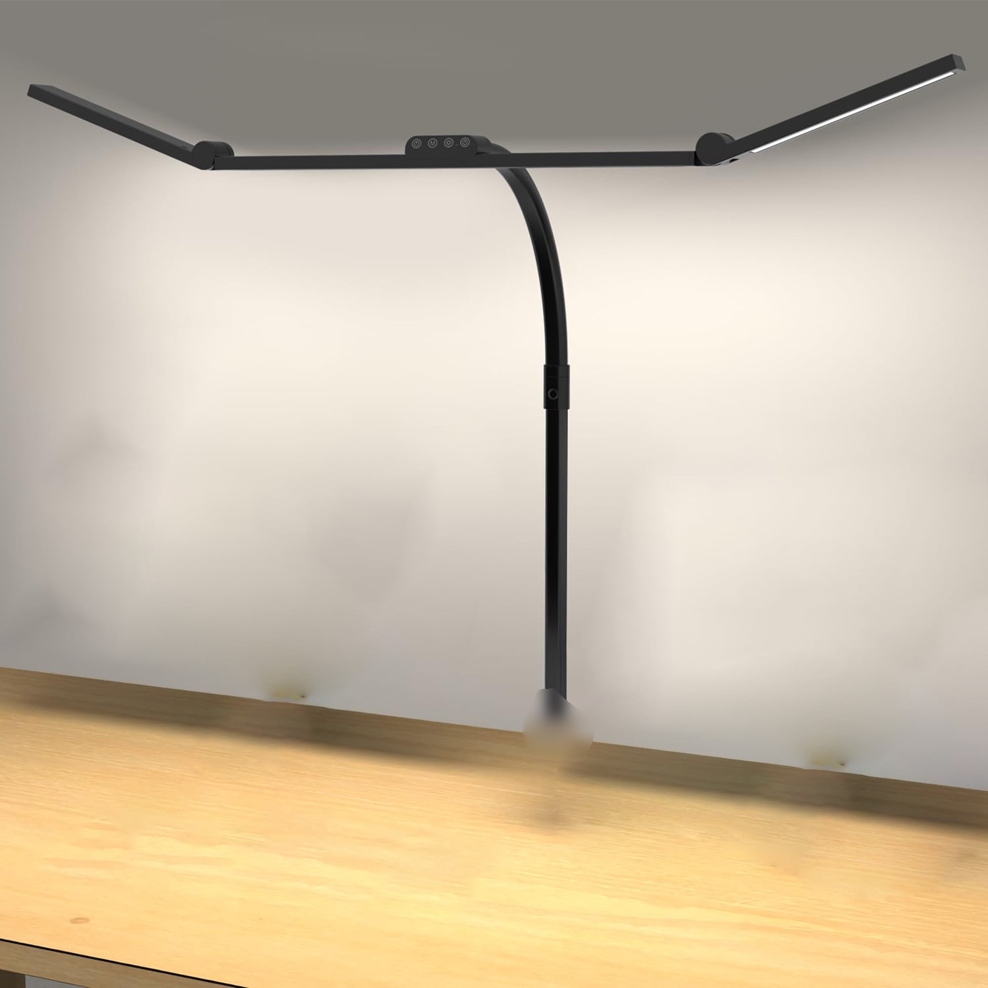 LED Architect Desk Lamp with 3 Light Bars, 24W Bright Adjustable ...