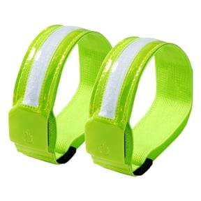 Reflective Arm Bands for Night Running and Cycling in Bright Colors