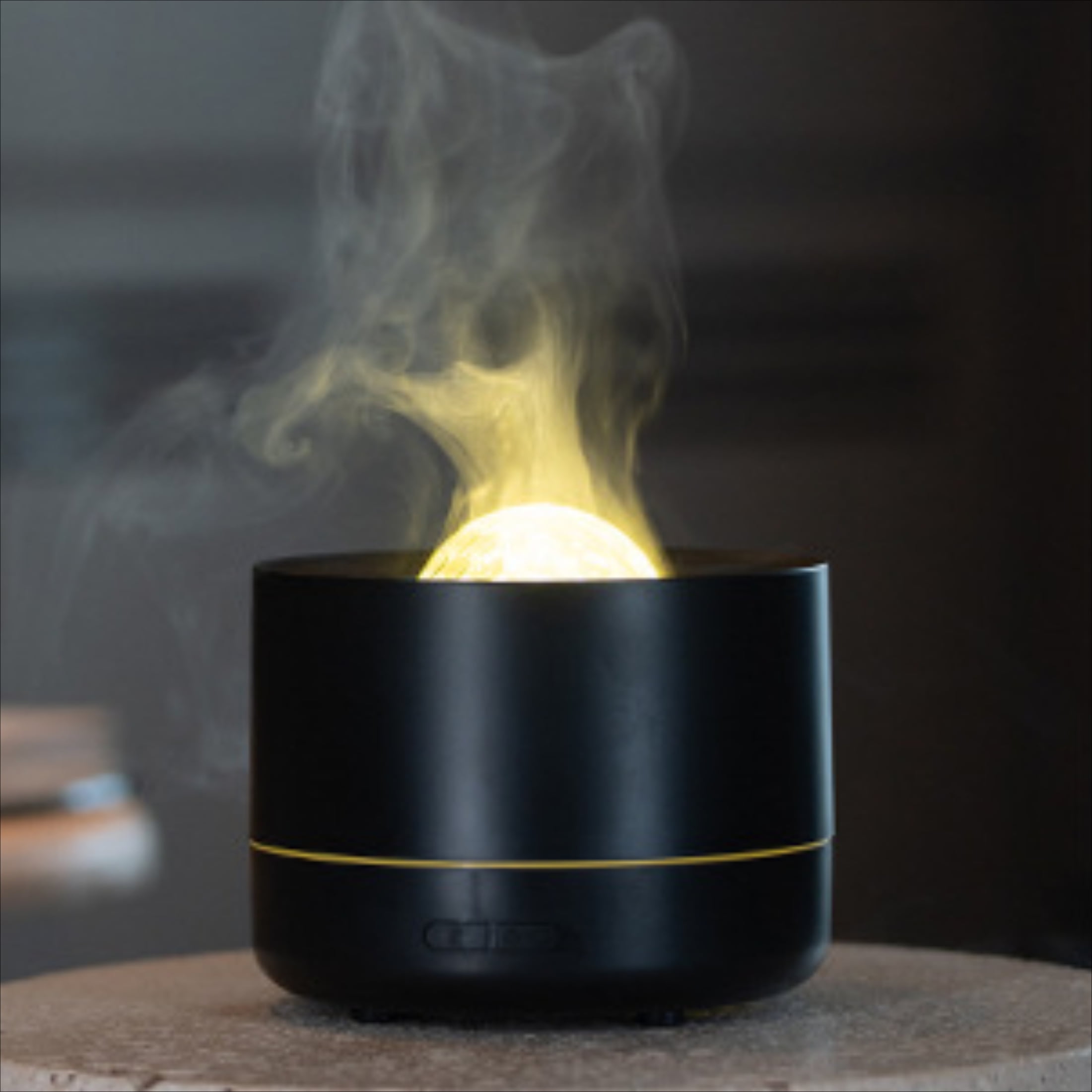 LED Aromatherapy Diffuser with Starry Night Projection - 7-Color Mood ...