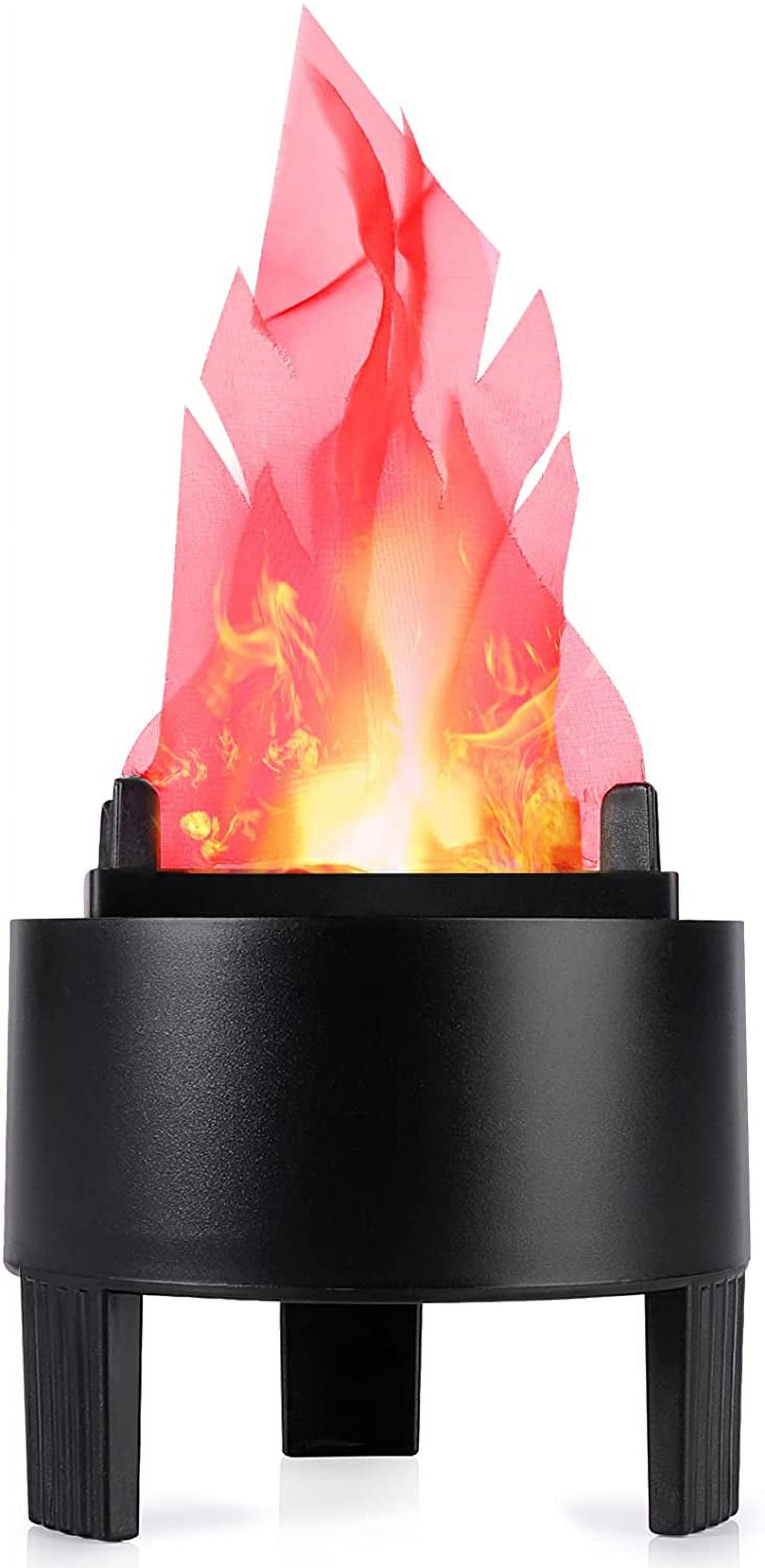 LED Artificial Fake Fire Flame Light 3D Flickering Fire Flame ...