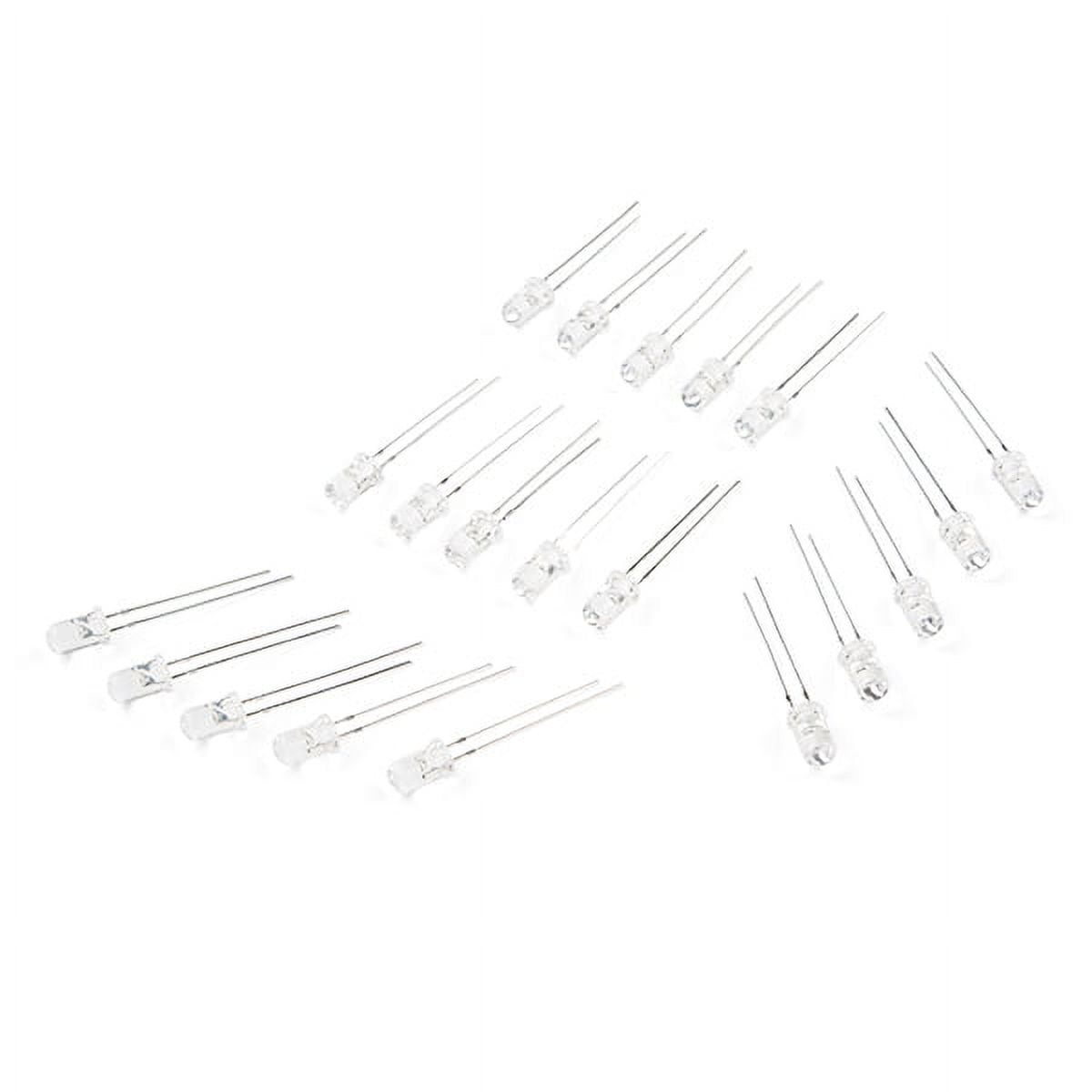 LED - Assorted with Resistor 5mm (20 pack) - Walmart.com