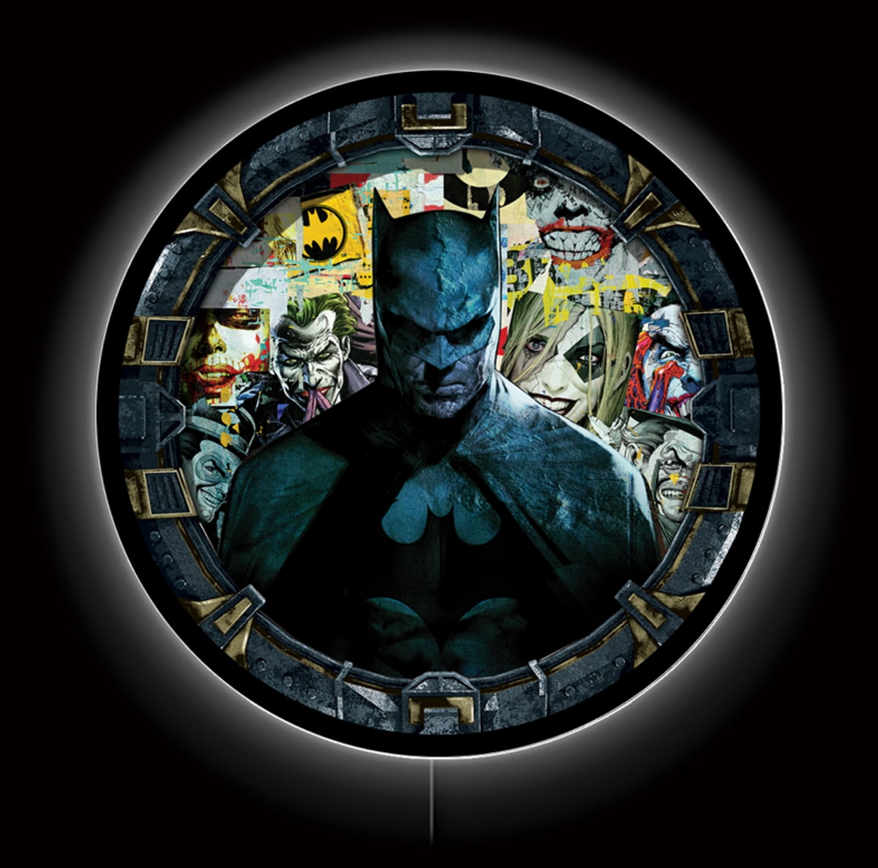 Desperate Enterprises LED Batman Collage Wall Decor Acrylic Signs for ...