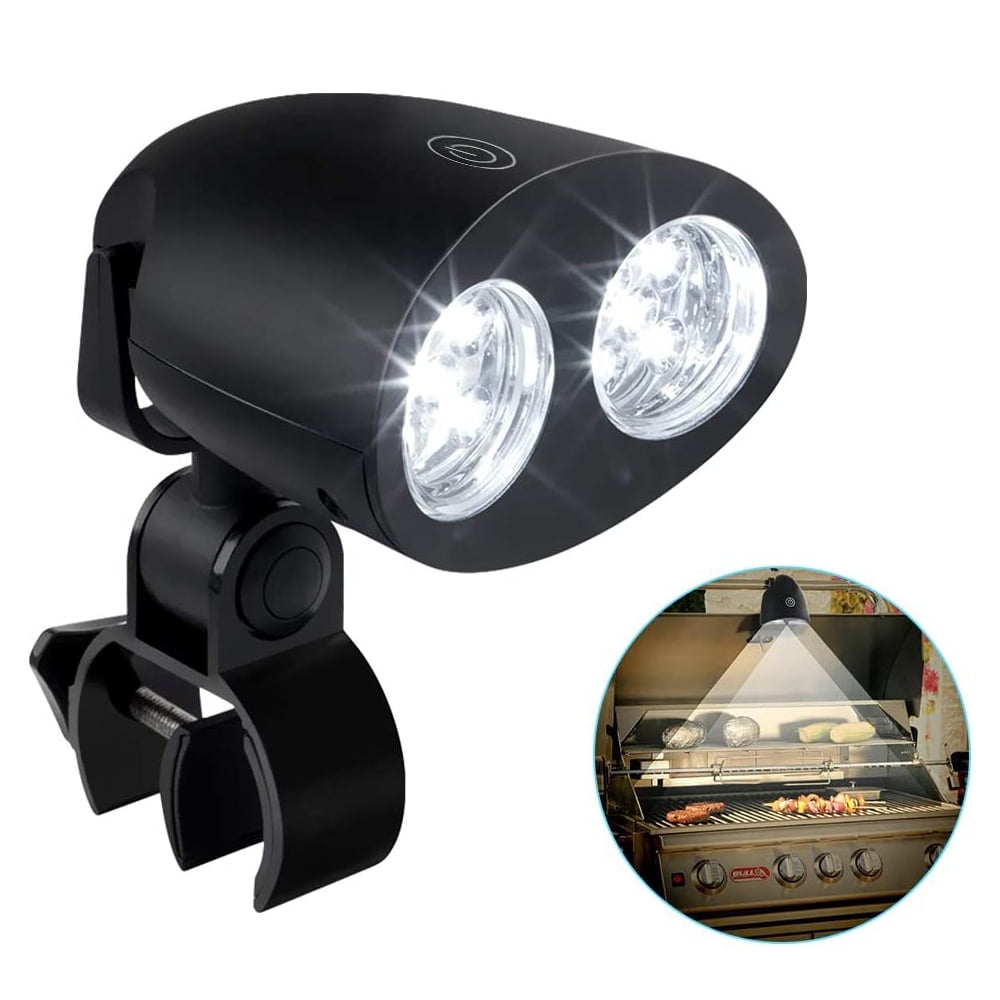 LED BBQ grill lamp 360 degree swivel grill light, screw mount, touch ...
